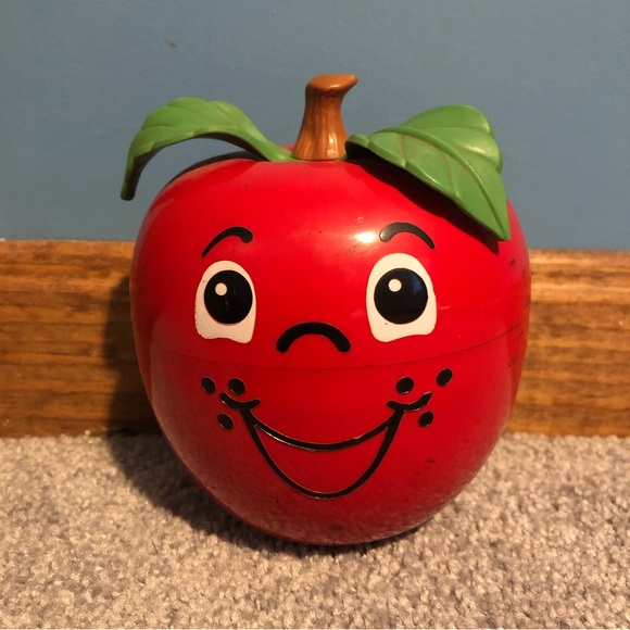 Fisher-Price | Toys | Fisher Price Happy Apple Roly Poly Chime Ball Toy ...